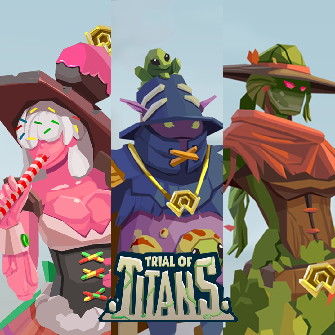 ArtStation - Characters | Trial of Titans