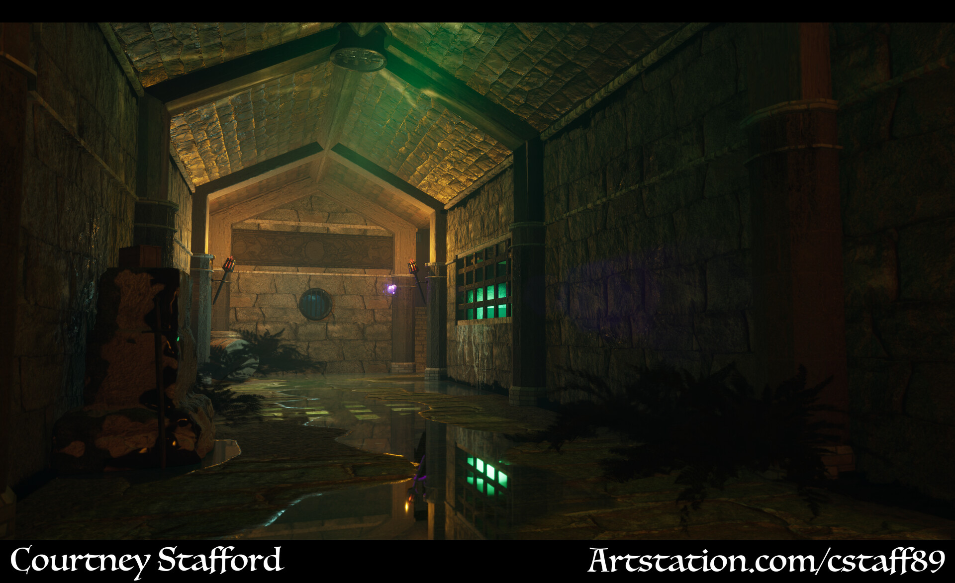 ArtStation - Sewer Dungeon