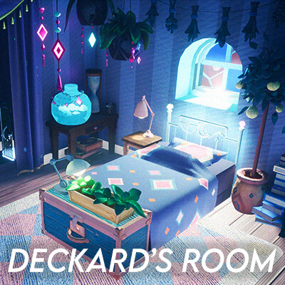 ArtStation - Deckard's Room - 3D Environment