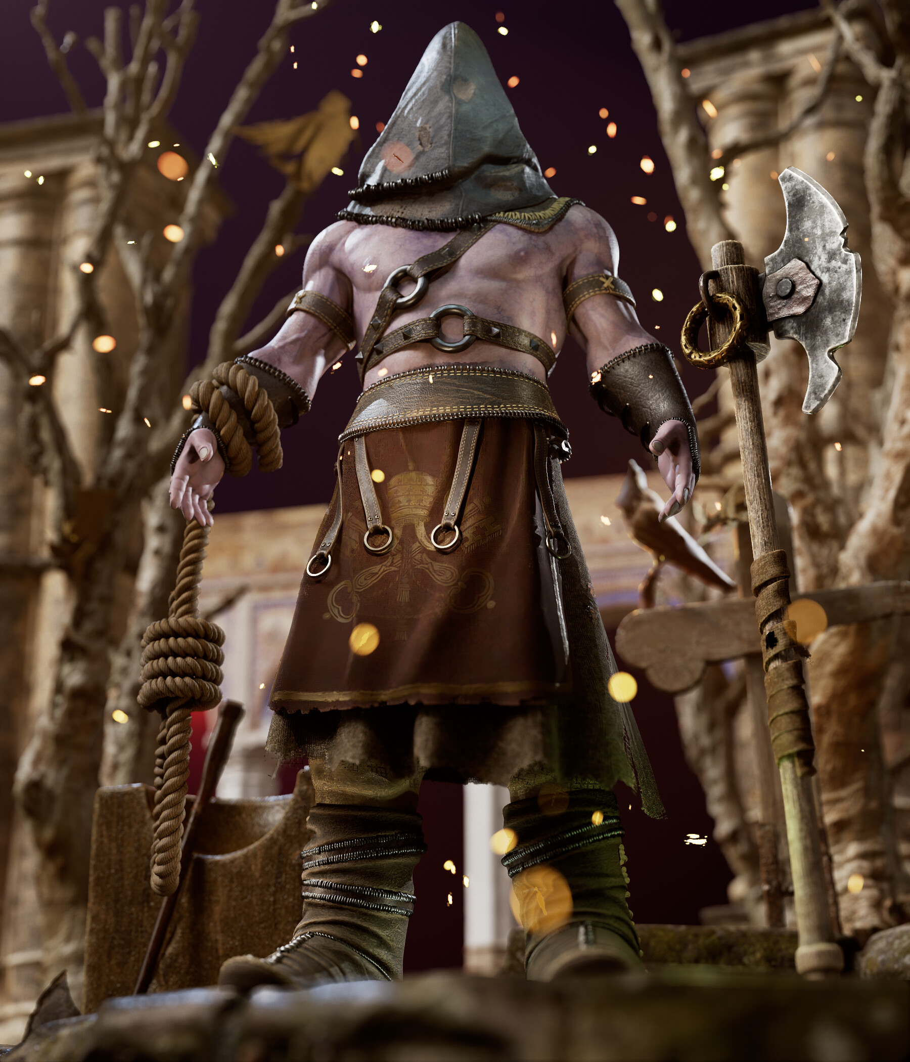 ArtStation - Mastro Titta: The Infamous Roman Executioner