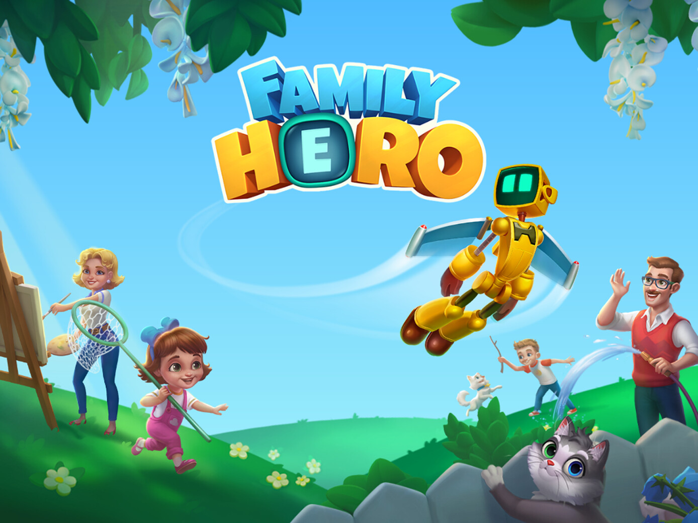 ArtStation - FAMILY HERO - 2D Animation