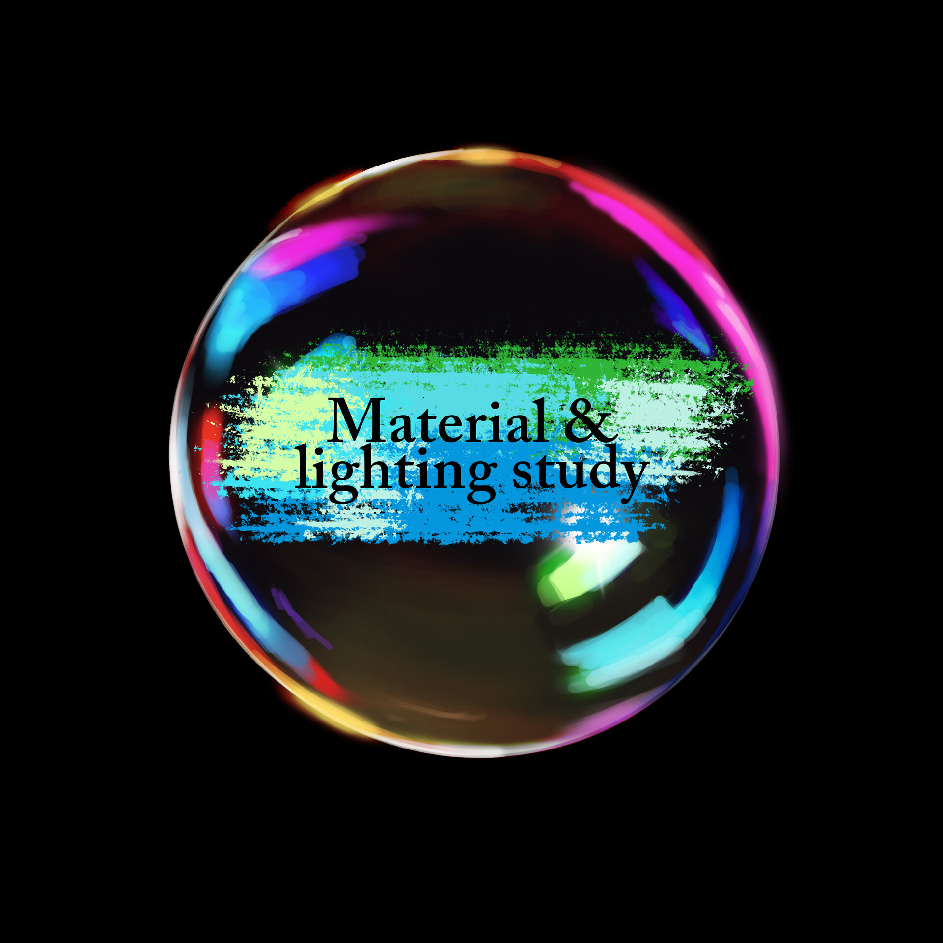 ArtStation - Material & Lighting study