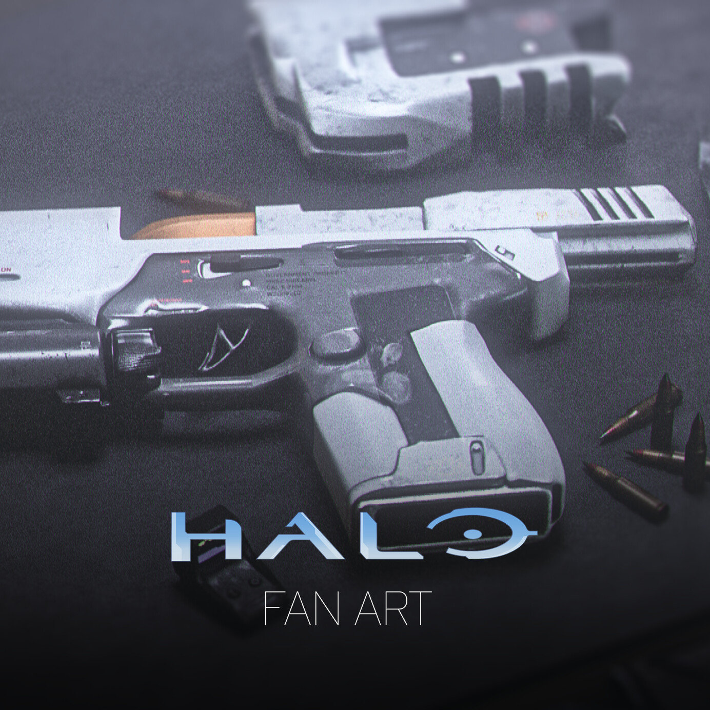 ArtStation - Halo Infinite Fan Art MK52 Sidekick