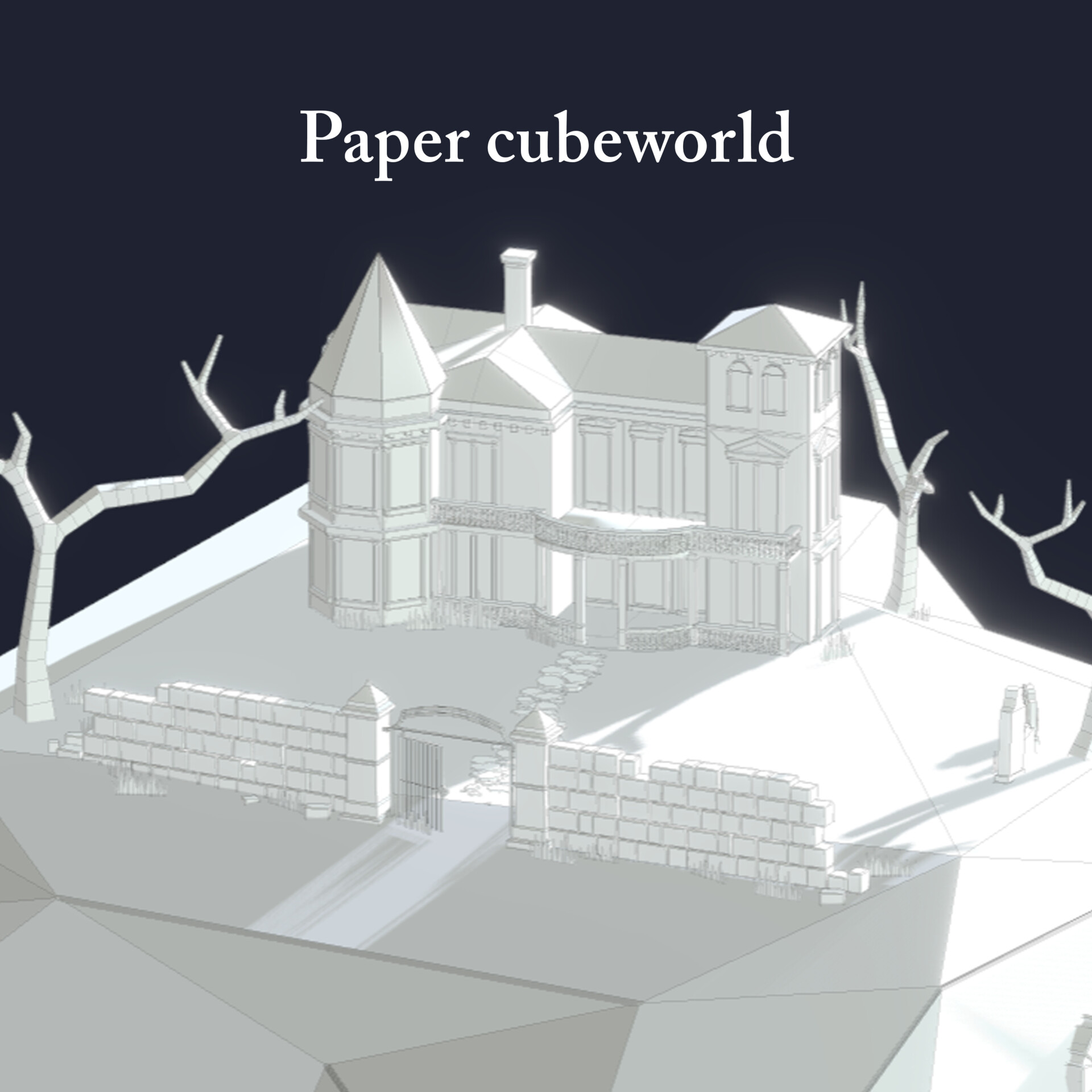 ArtStation - Paper cubeworld