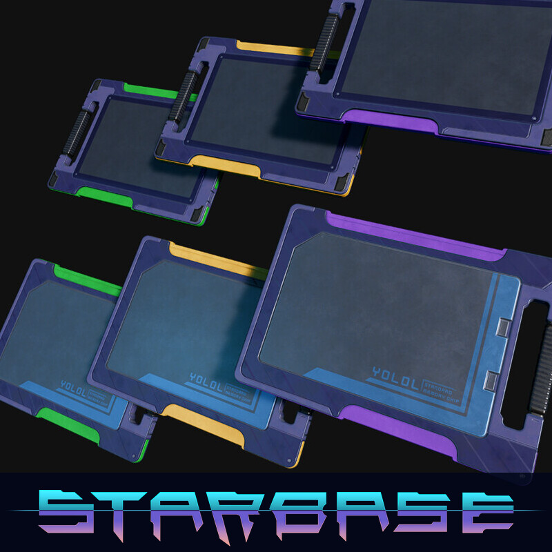 ArtStation - Starbase YOLOL Chip Models