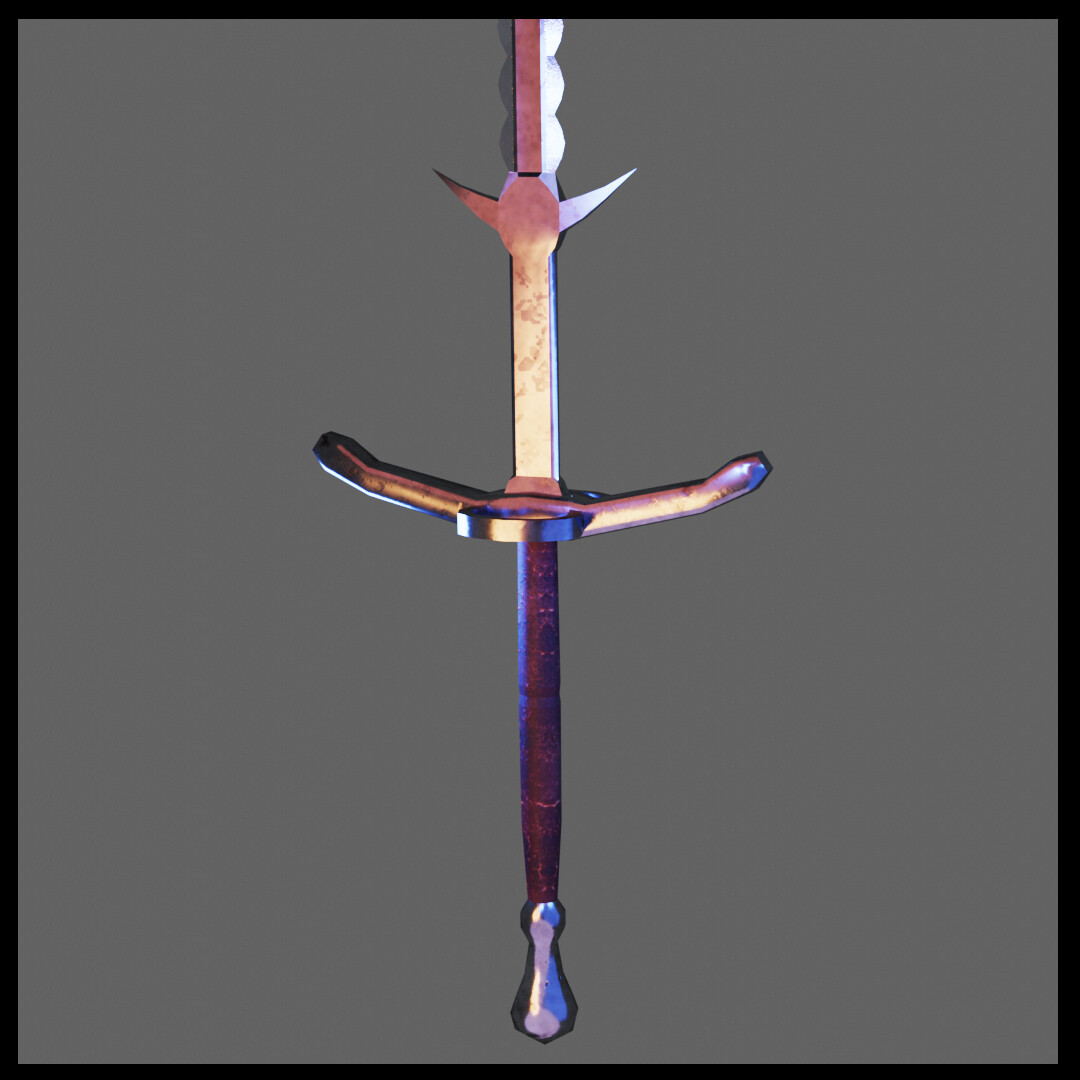 ArtStation - A Simple Flamberge