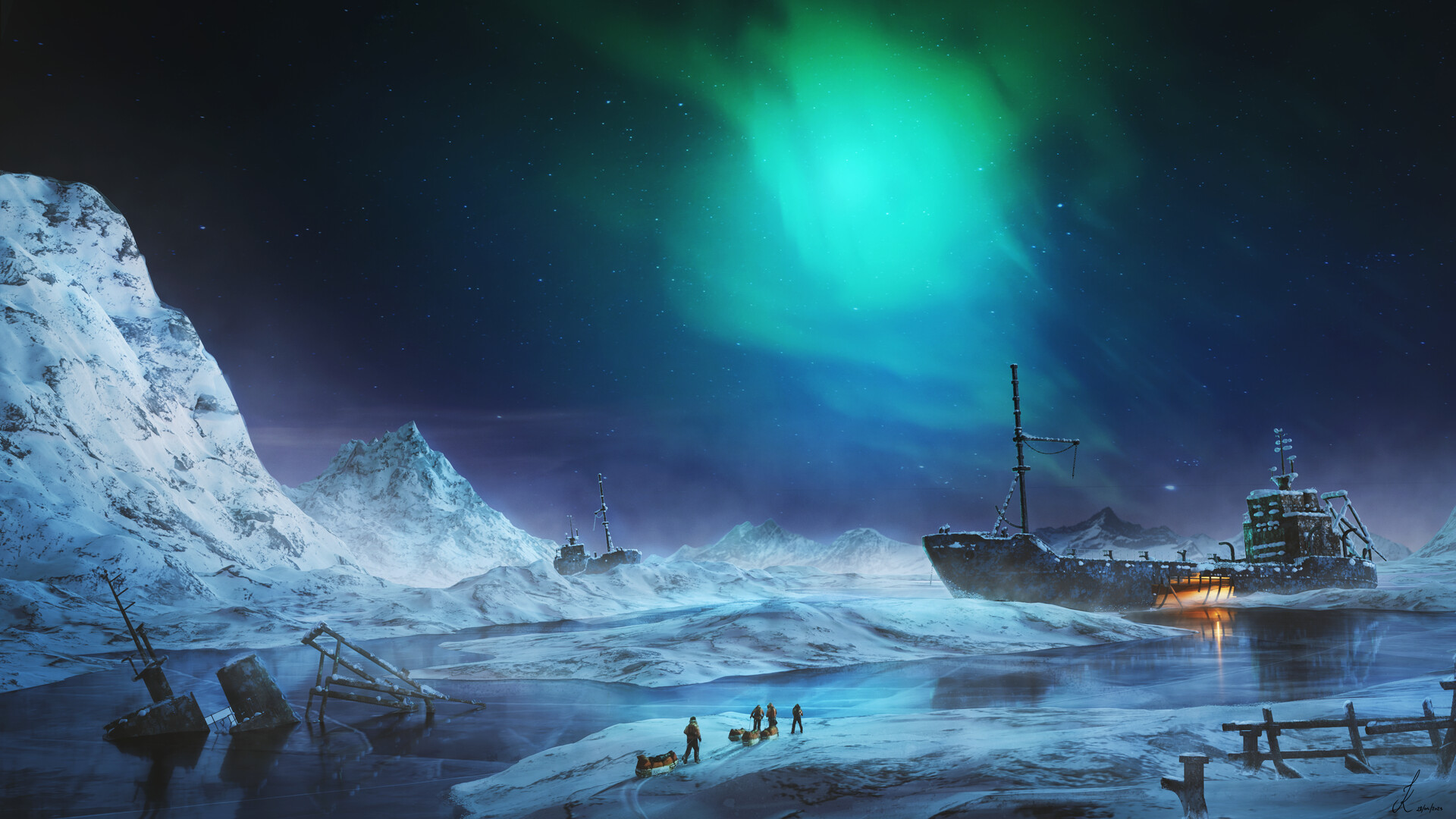 ArtStation - Ghosts in the Arctic