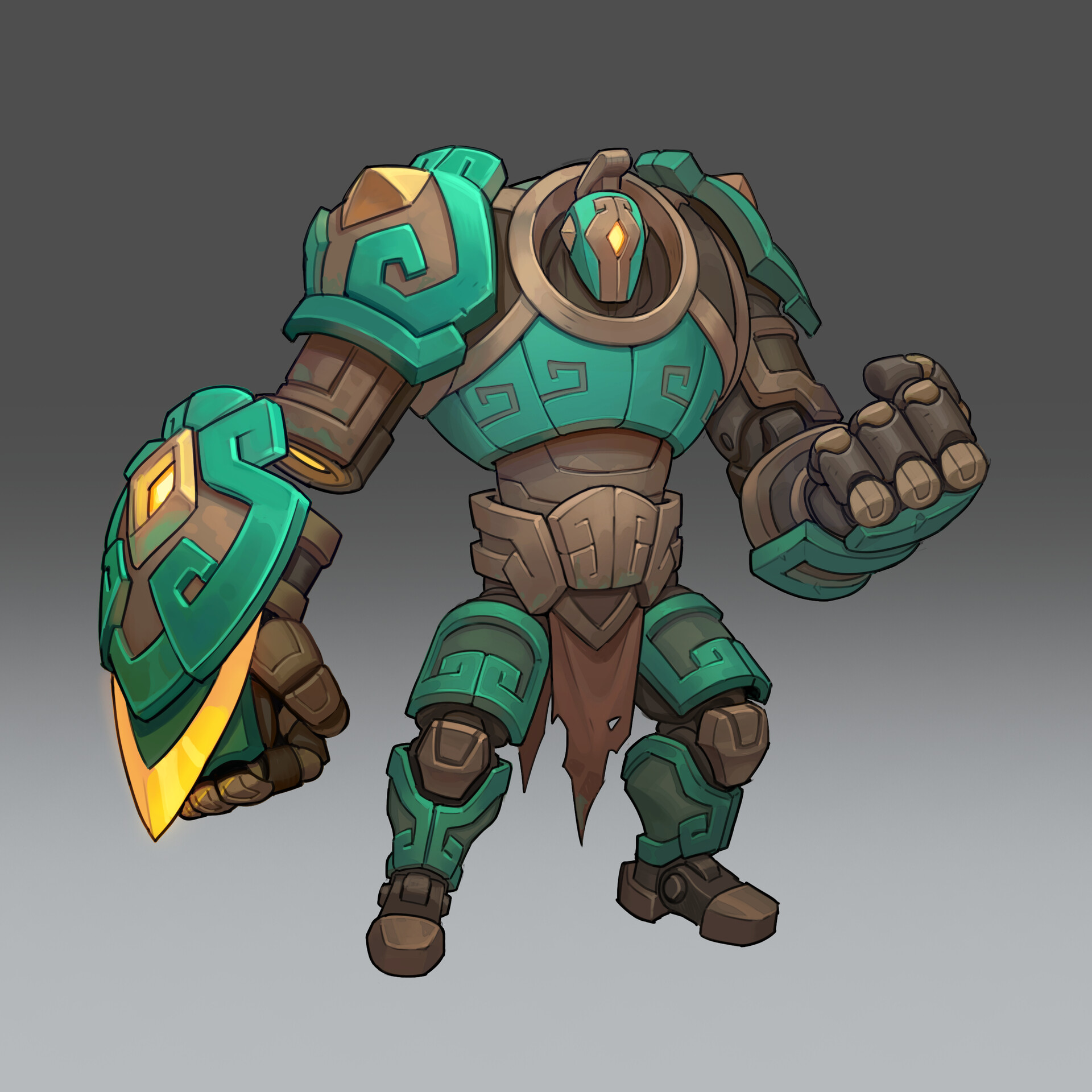 ArtStation - Aztec golem