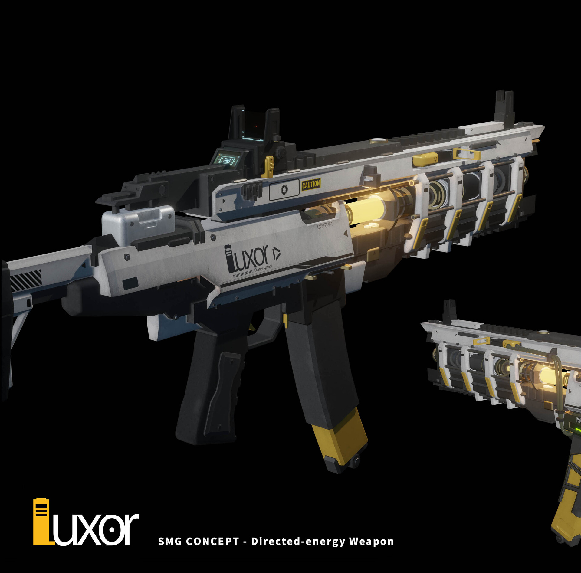 ArtStation - LUXOR - SMG Concept