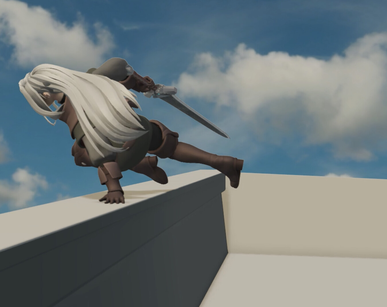 ArtStation - Rooftop Run