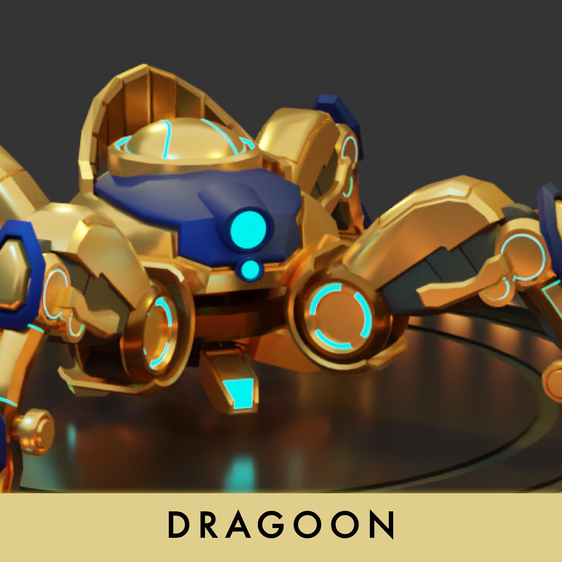 ArtStation - Protoss Dragoon Fan Model