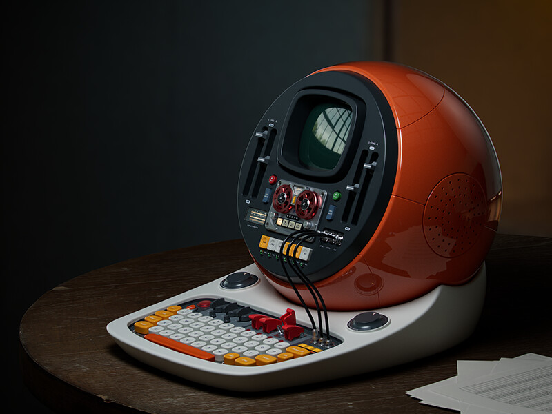 ArtStation - TVA Multifunctional Computer