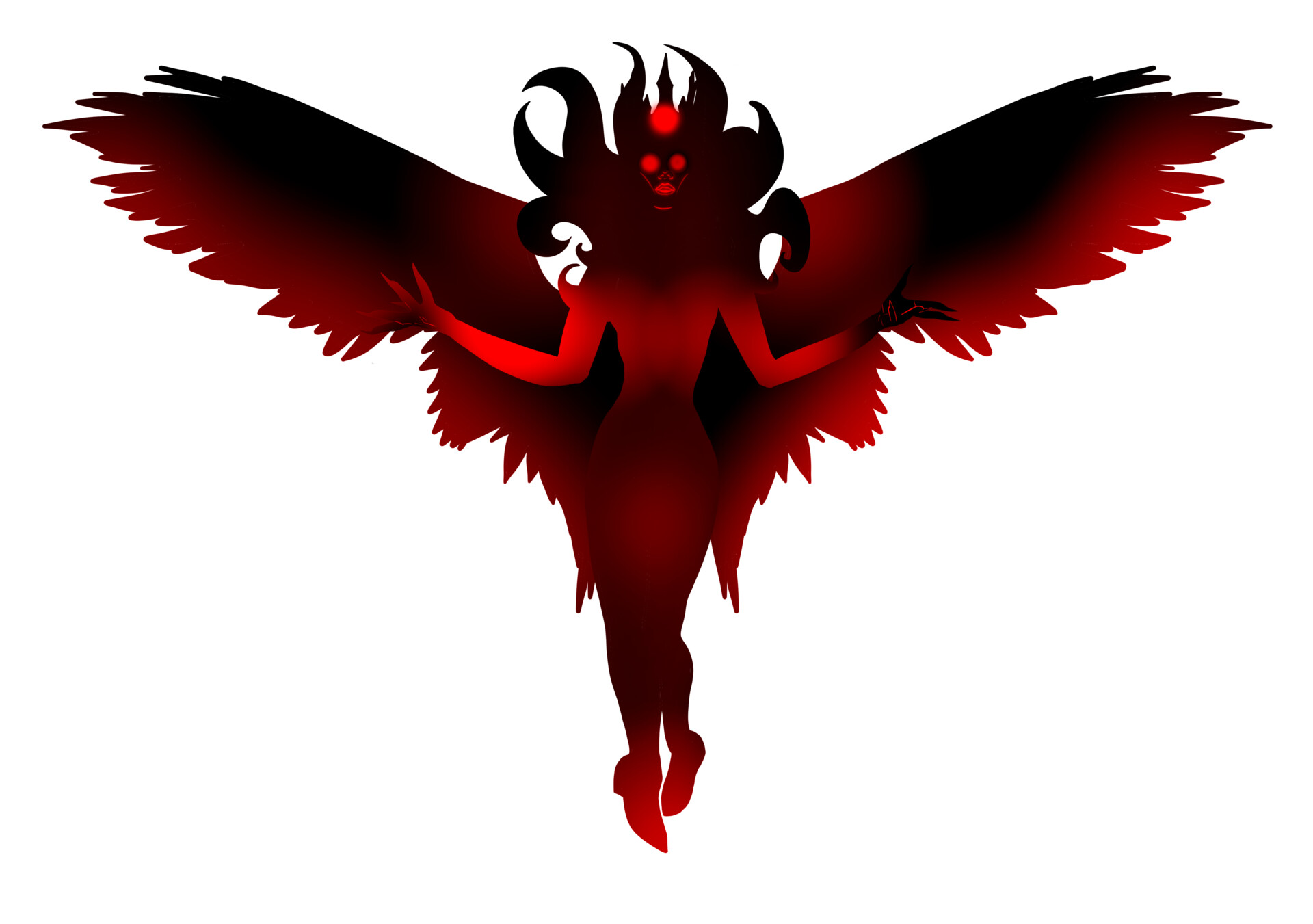 ArtStation - Red Angel