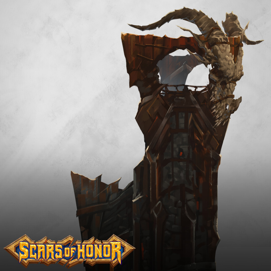 ArtStation - Tower of Witchcraft - Orc Environment Concept