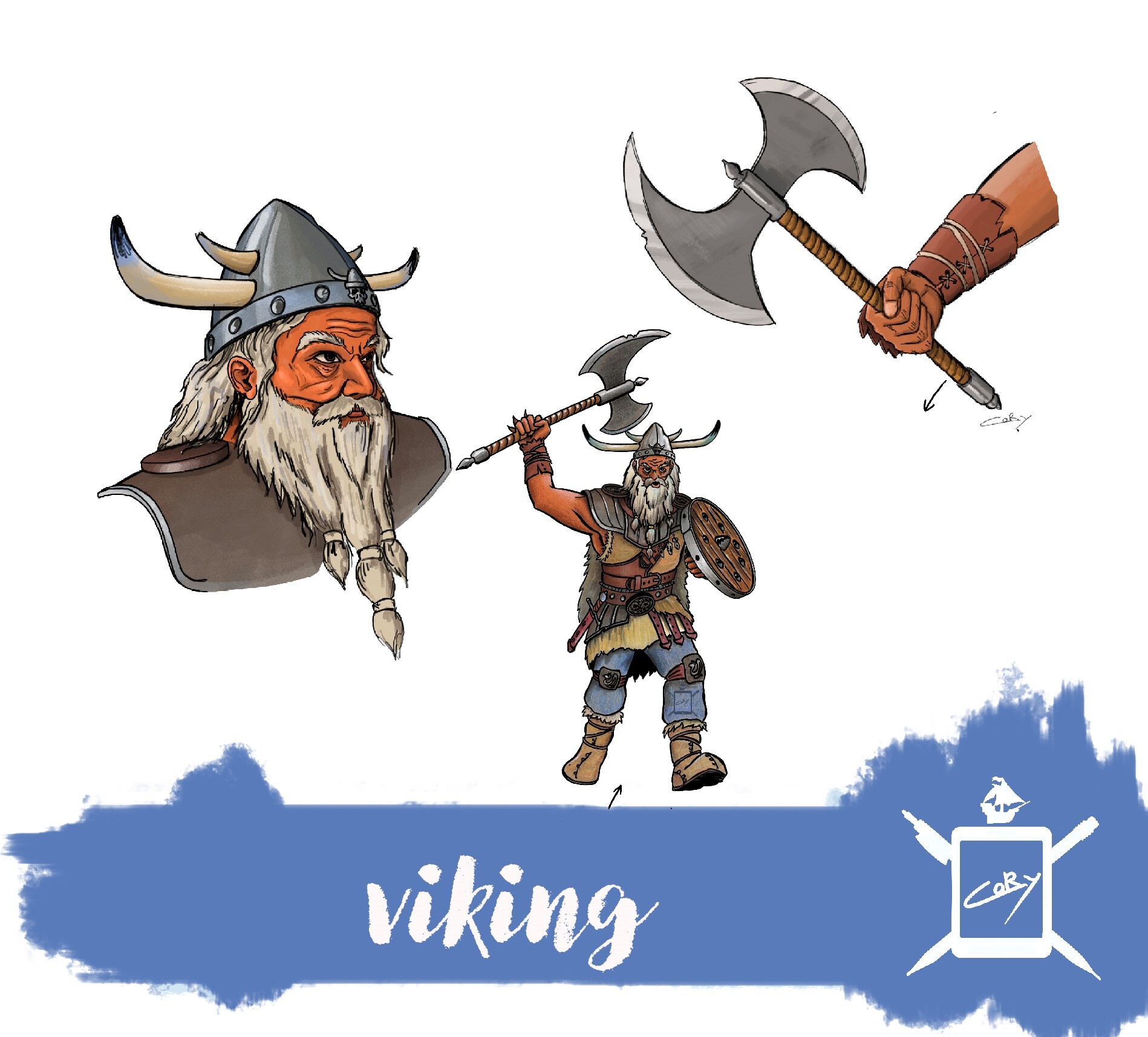 ArtStation - viking