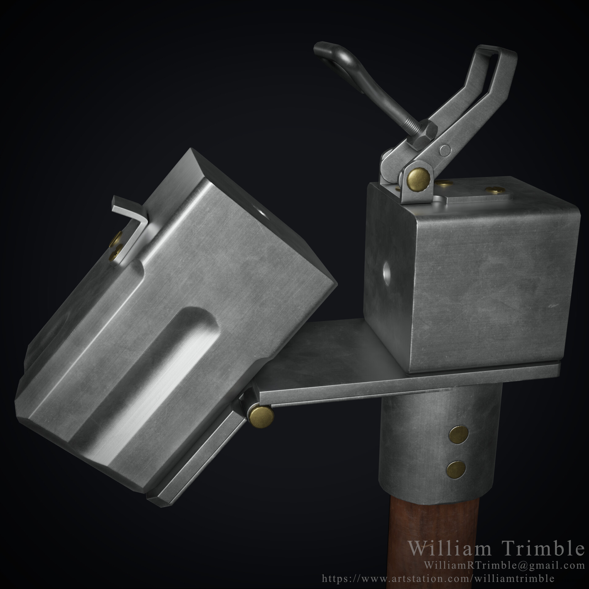 ArtStation - Explosive Hammer