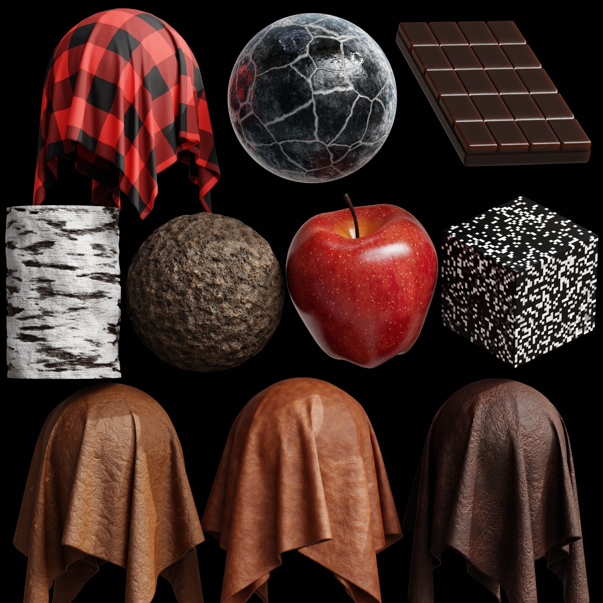 ArtStation - Blender Procedural Material Pack #14