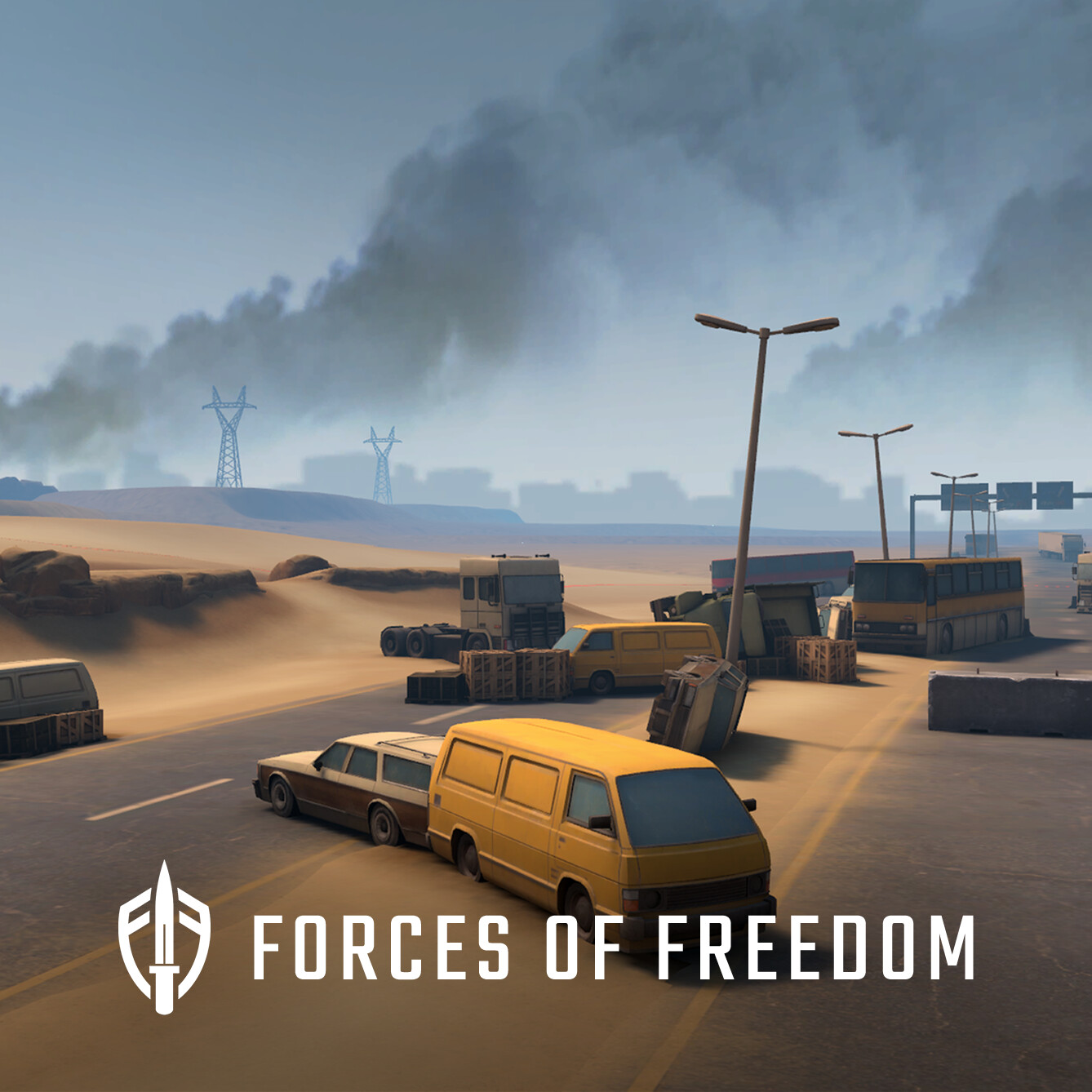 ArtStation - FORCES OF FREEDOM - Environment Art