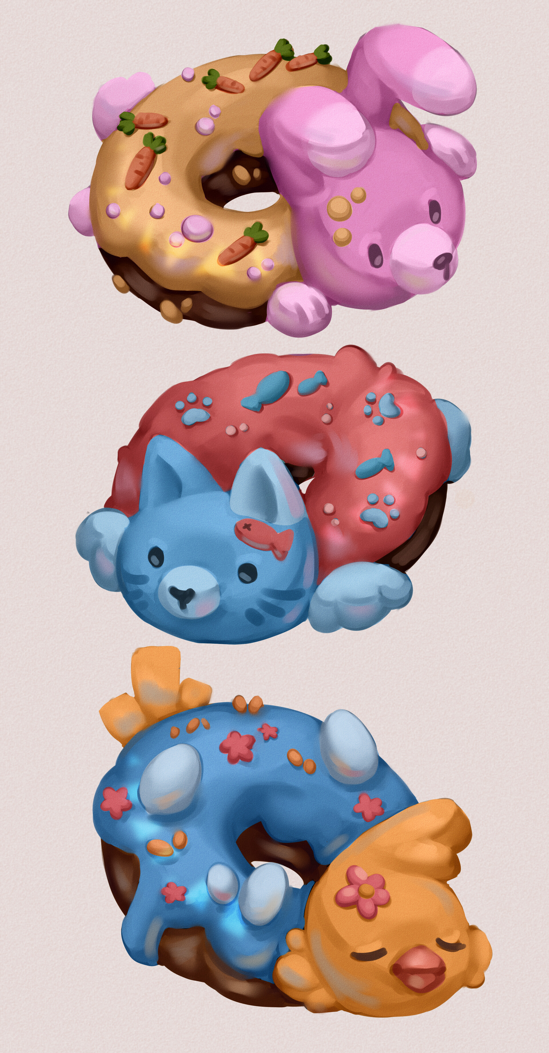 ArtStation - Donuts:D