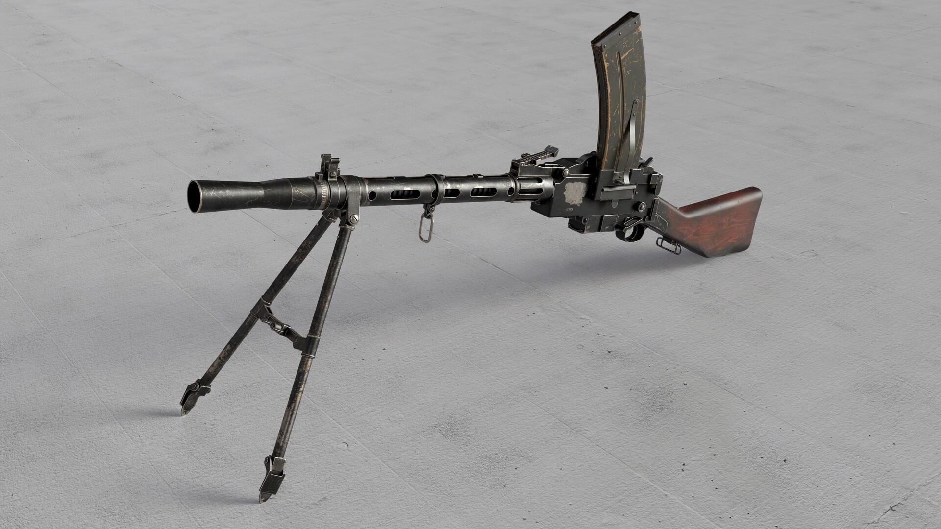 ArtStation - Madsen machine guns