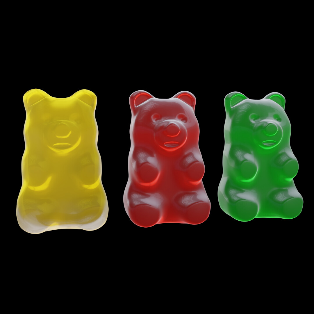 ArtStation - Gummy Bears