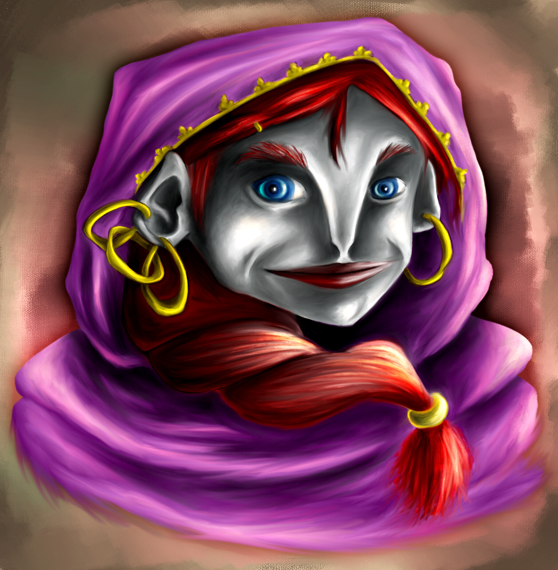 ArtStation - Fantasy Faces - Tokolotje Female