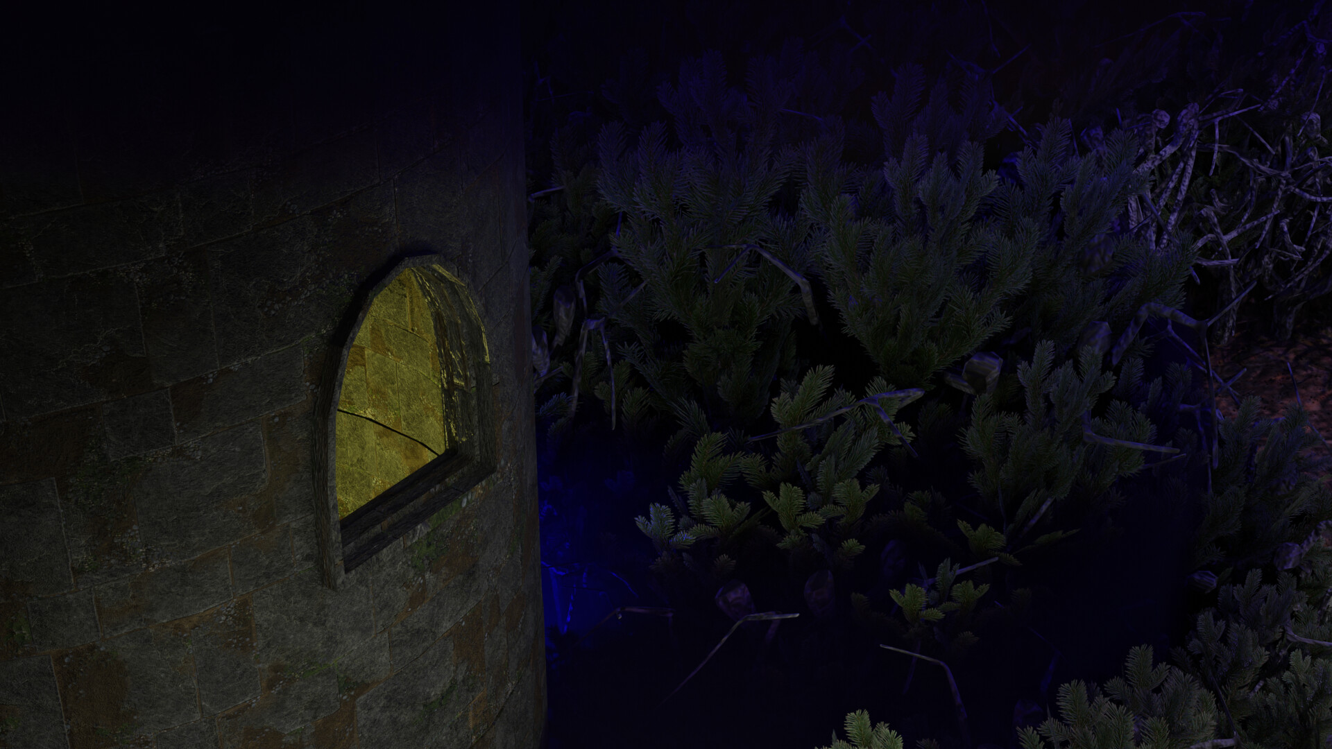 ArtStation - Night Reflection