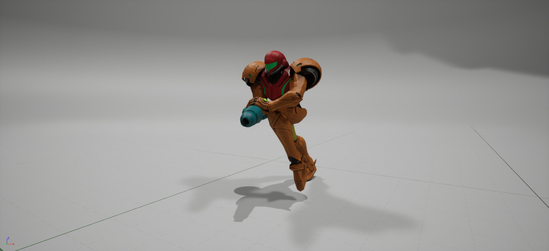 ArtStation - Samus Running