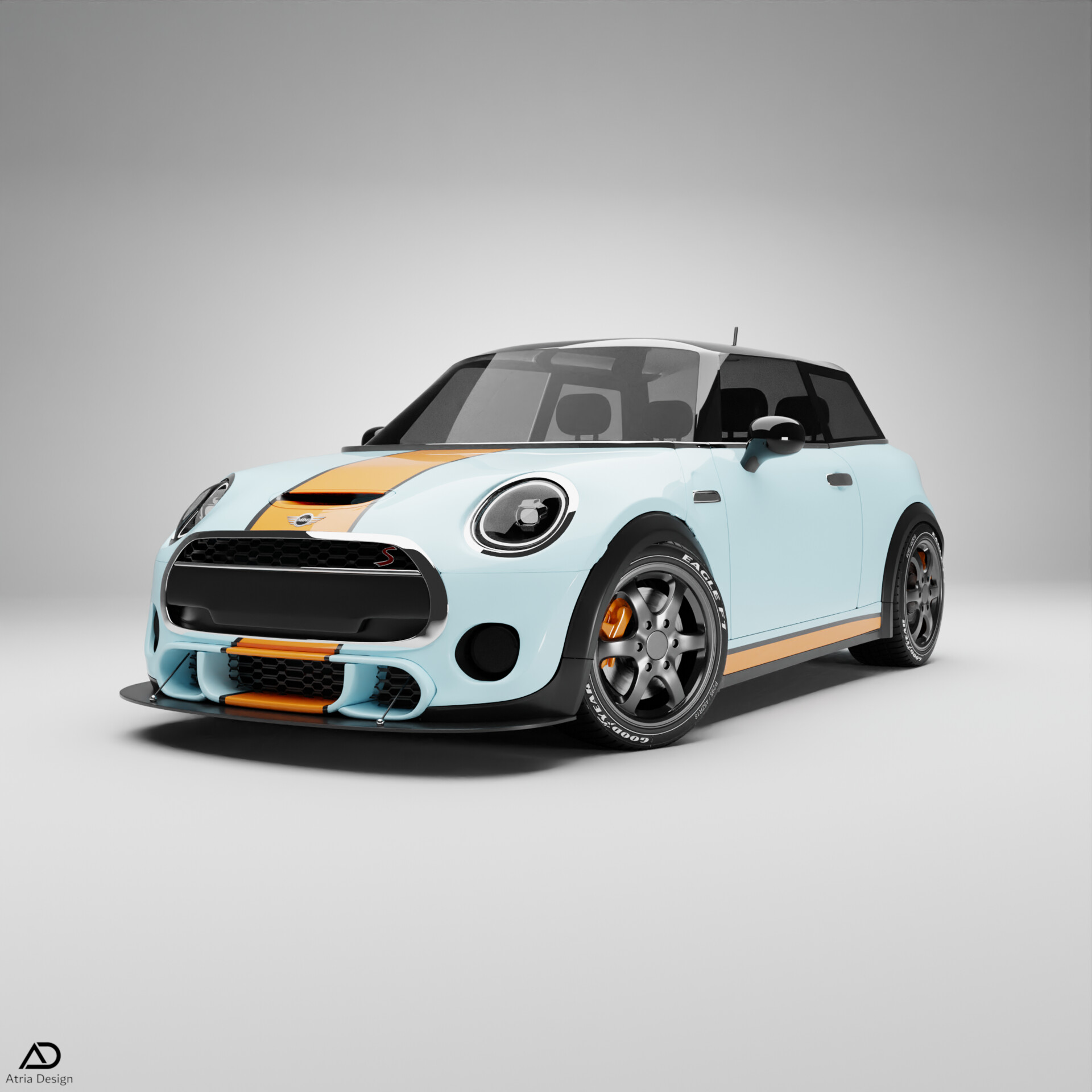 ArtStation - Mini Cooper F55