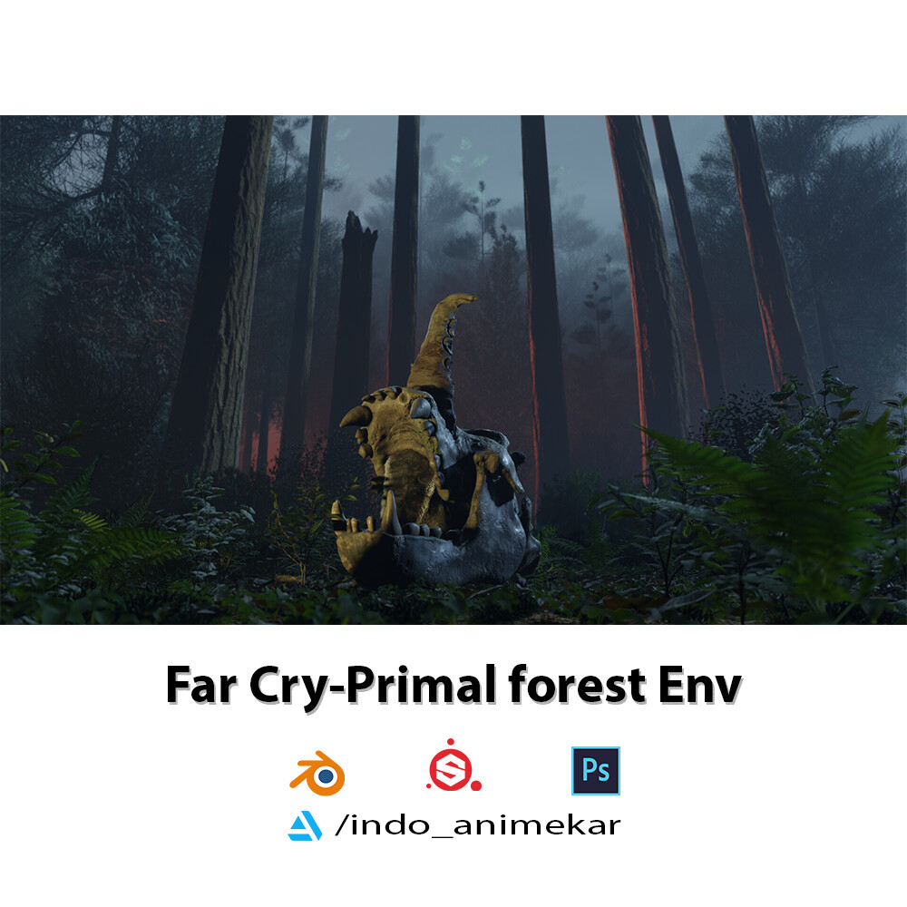 Rahul Biswas - A Far Cry Primal forest Scene