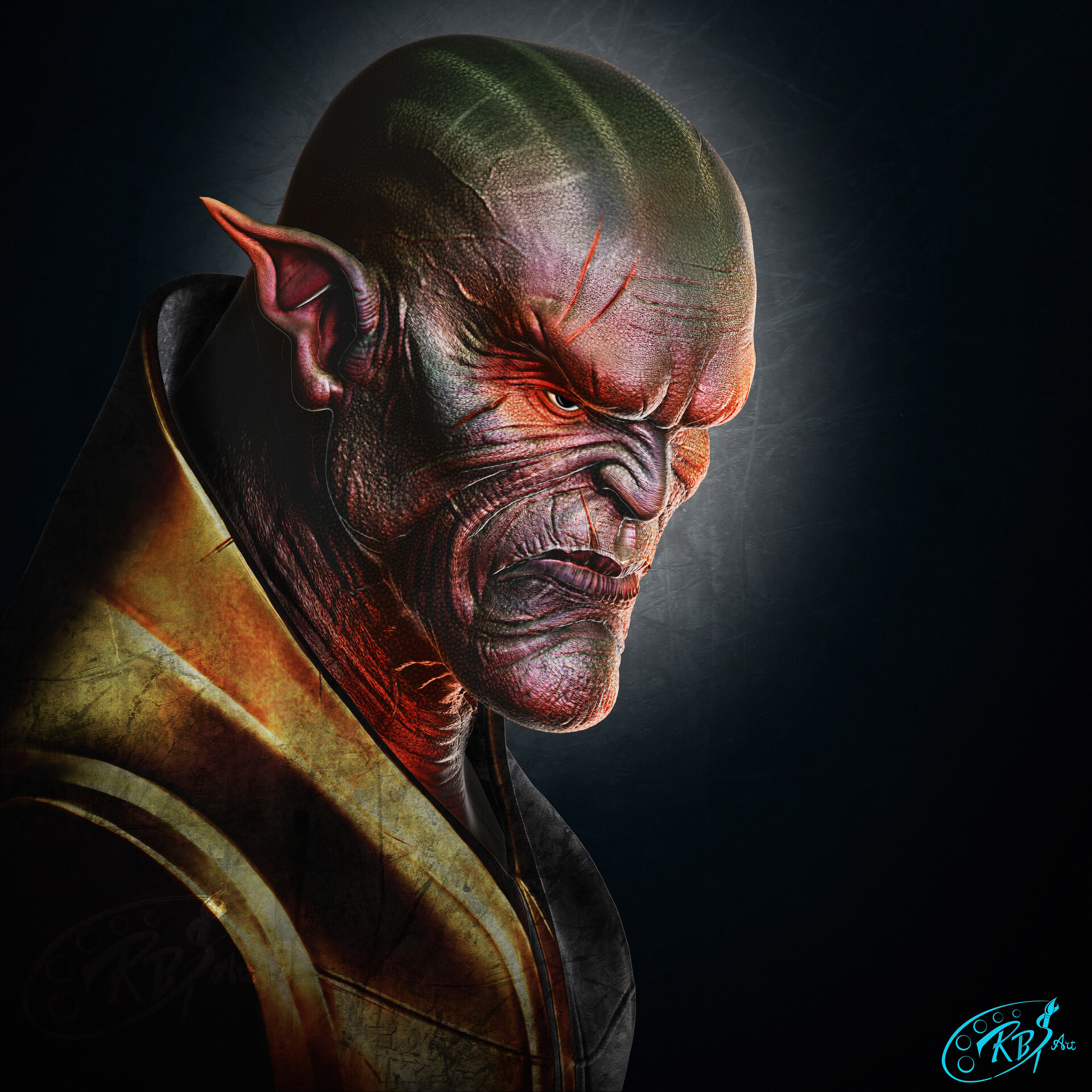 ArtStation - Monster Head