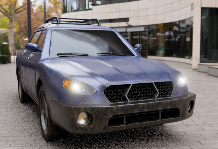 ArtStation - Original Vehicle Project "Vega Vindicator"