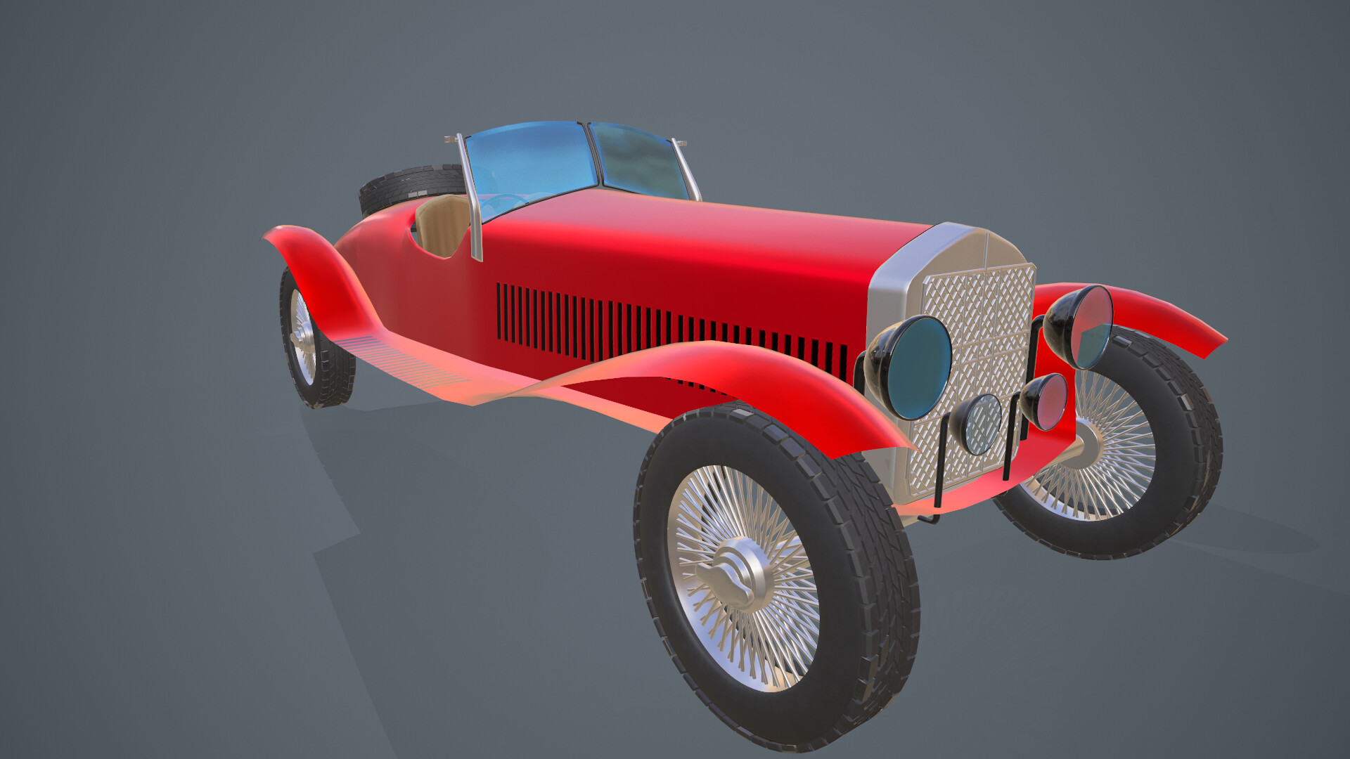 ArtStation - Alfa Romeo Car Model