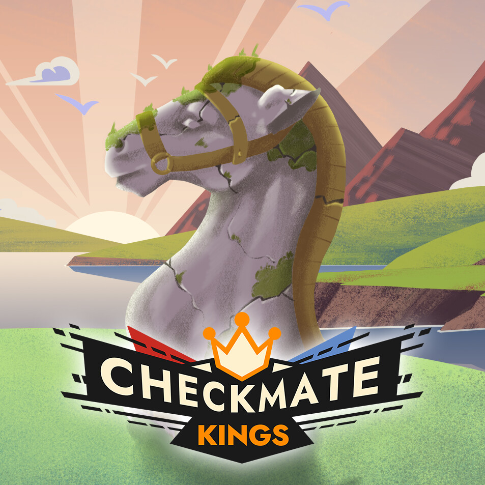 ArtStation - Checkmate Kings - Main Menu Background