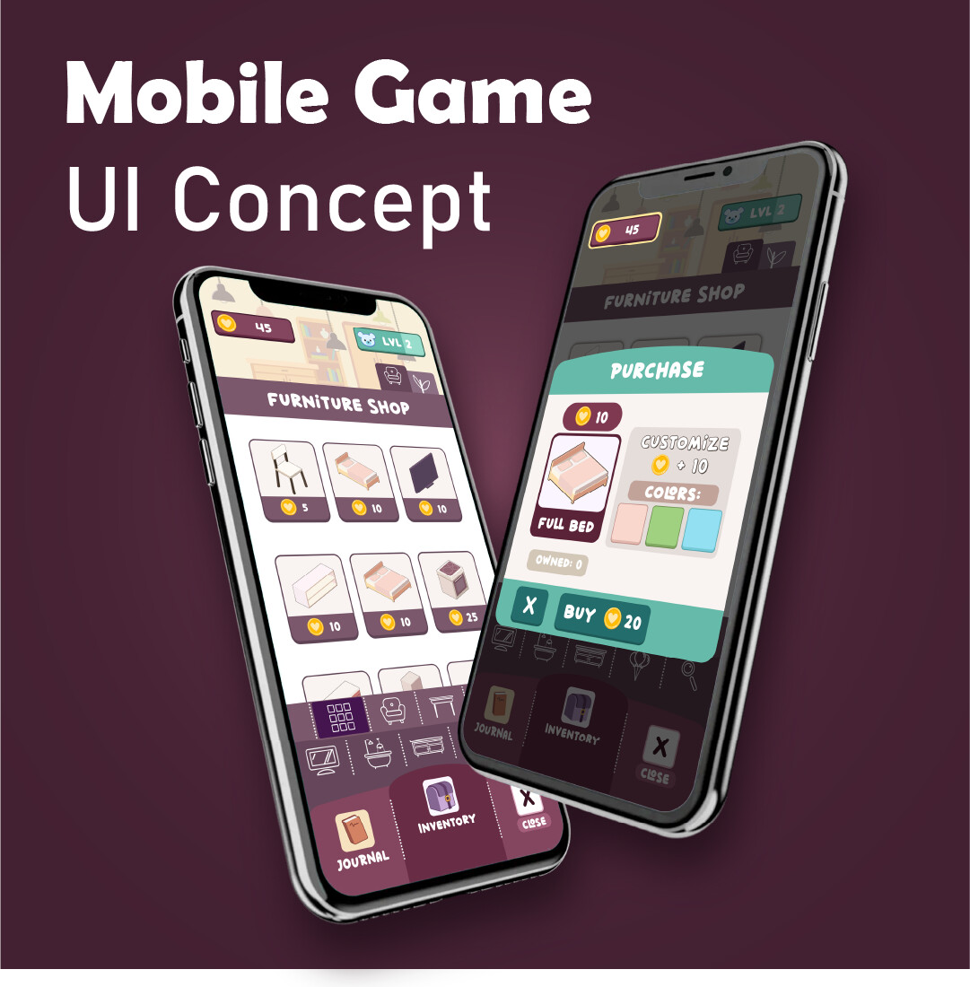 ArtStation - Mobile Game UI