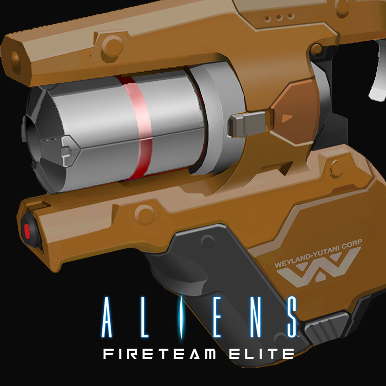 ArtStation - Aliens DART launcher