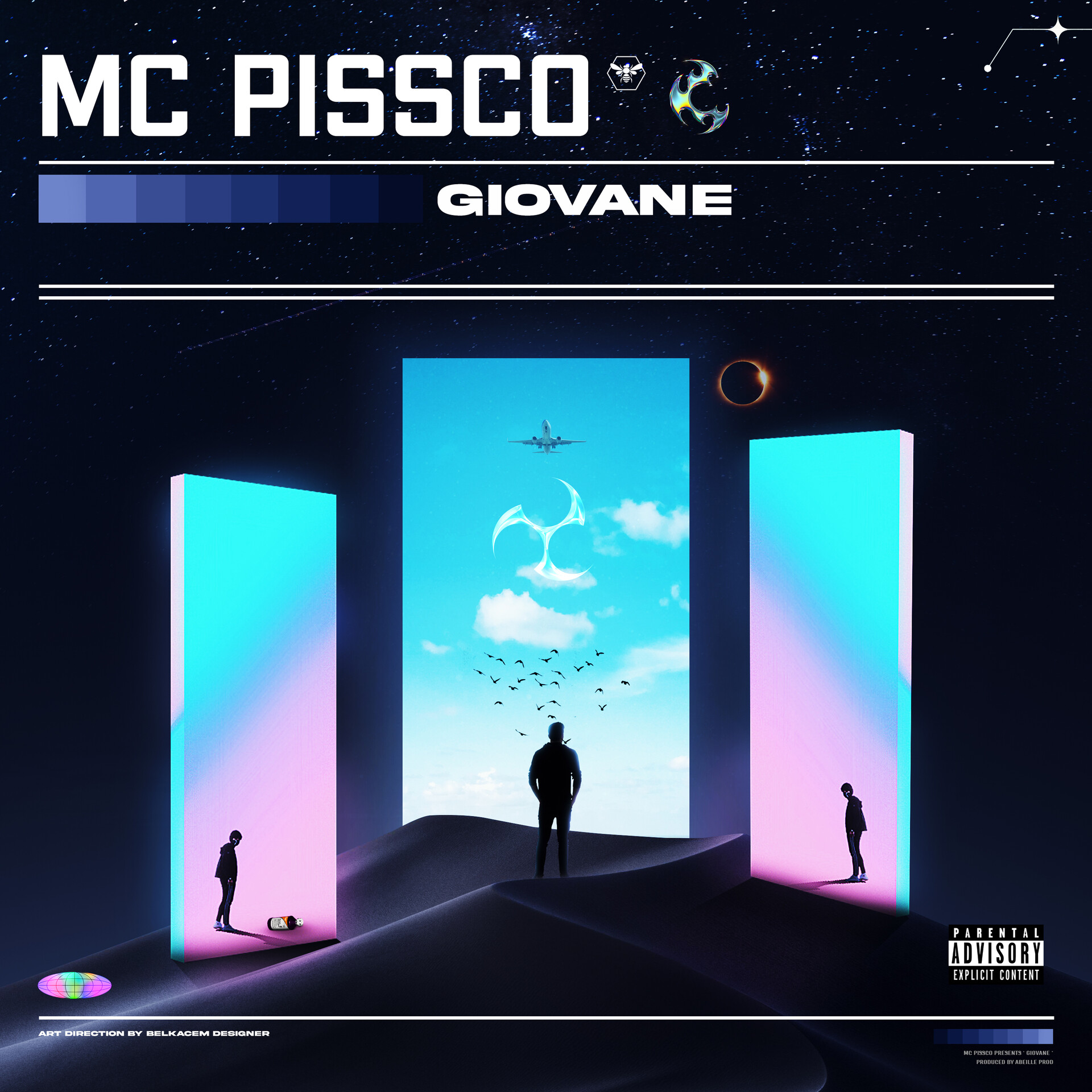 ArtStation - Mc pissco giovane [ Album cover art ]