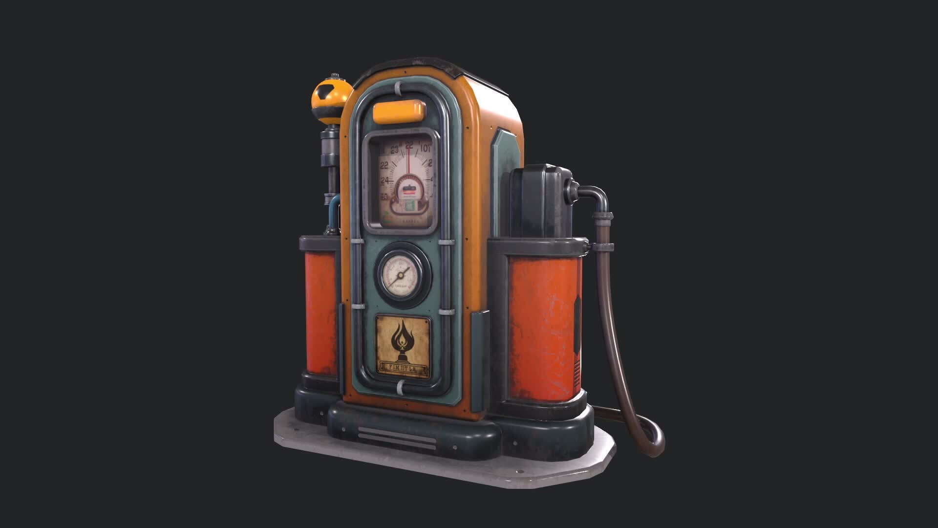 ArtStation - Gas Pump