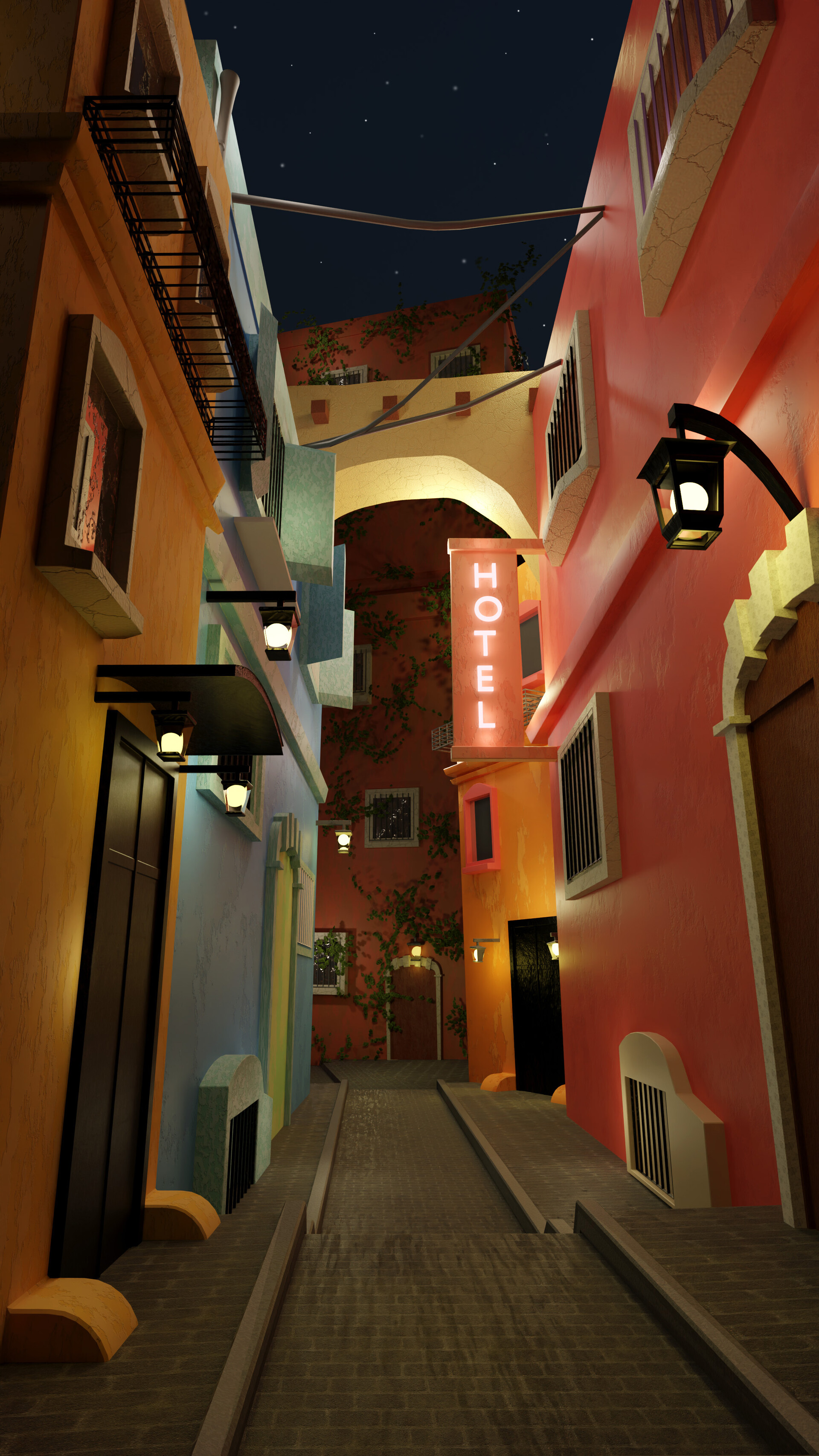 ArtStation - Old Town