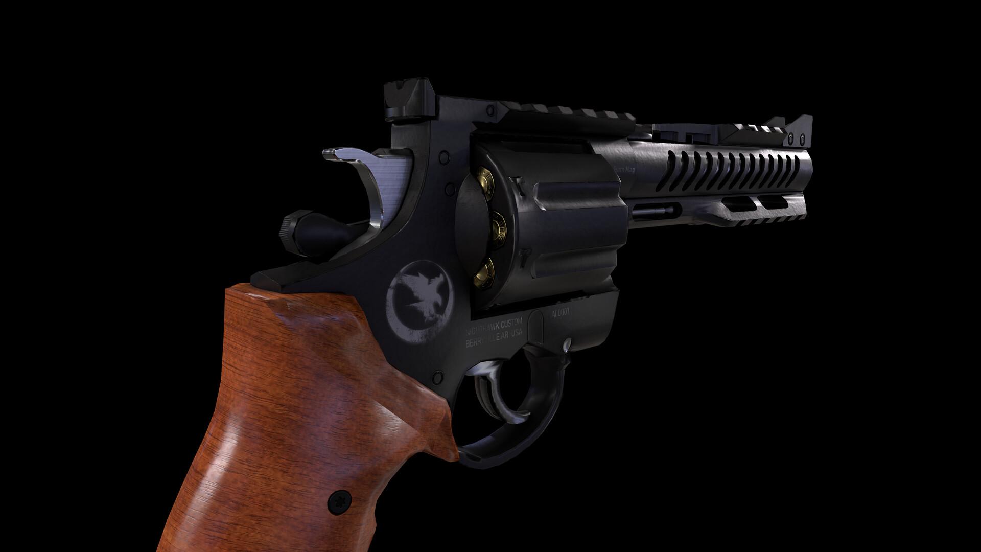 ArtStation - Korth NXR 44 Magnum - Nighthawk Custom