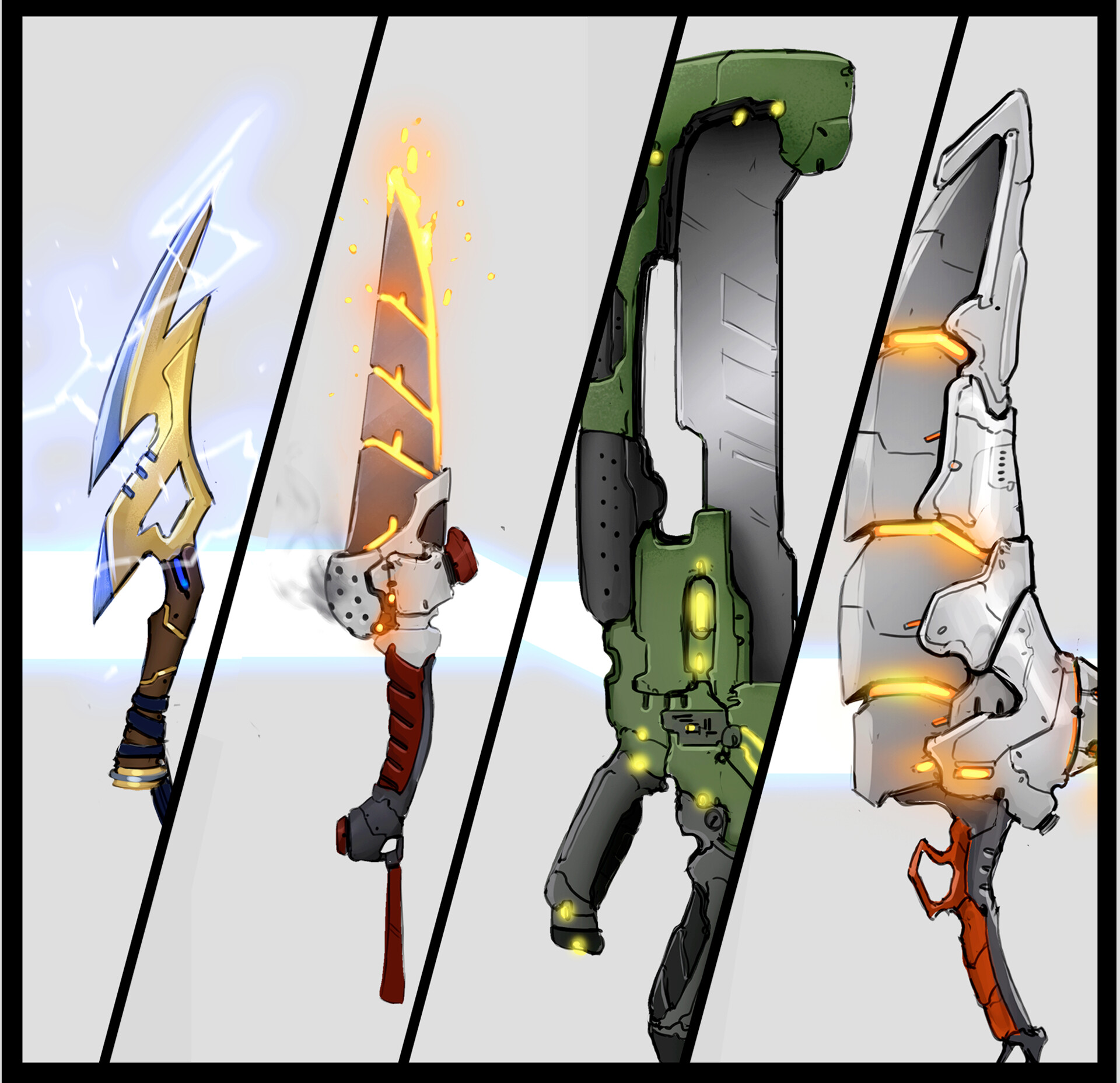 ArtStation - SCI-FI Weapons design