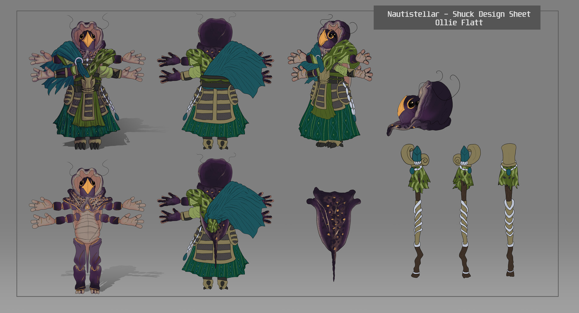 ArtStation - Nautistellar - Characters and Props