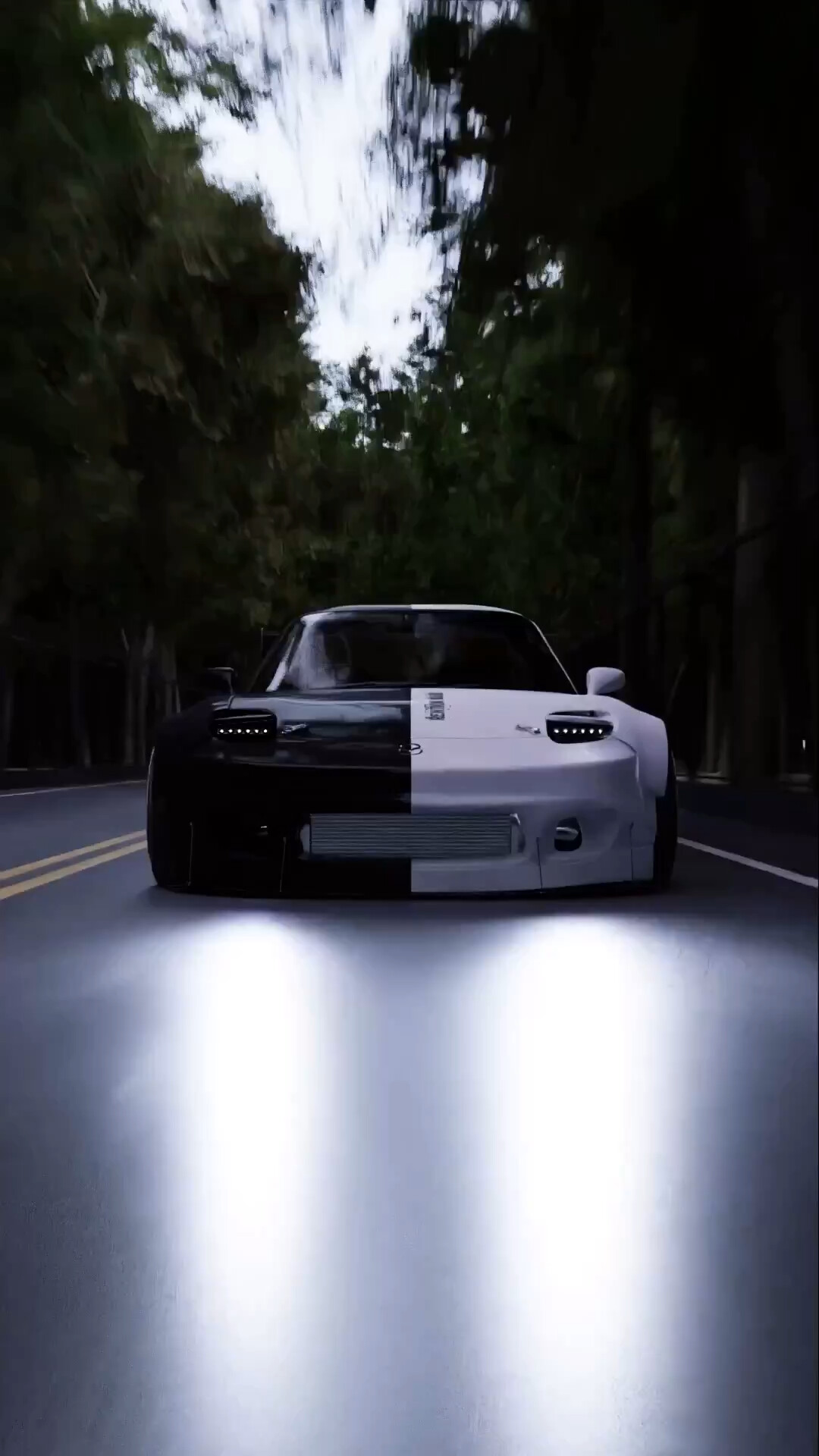 ArtStation - Blender CGI Car Animation - Mazda RX-7 | The Split with SWIZ