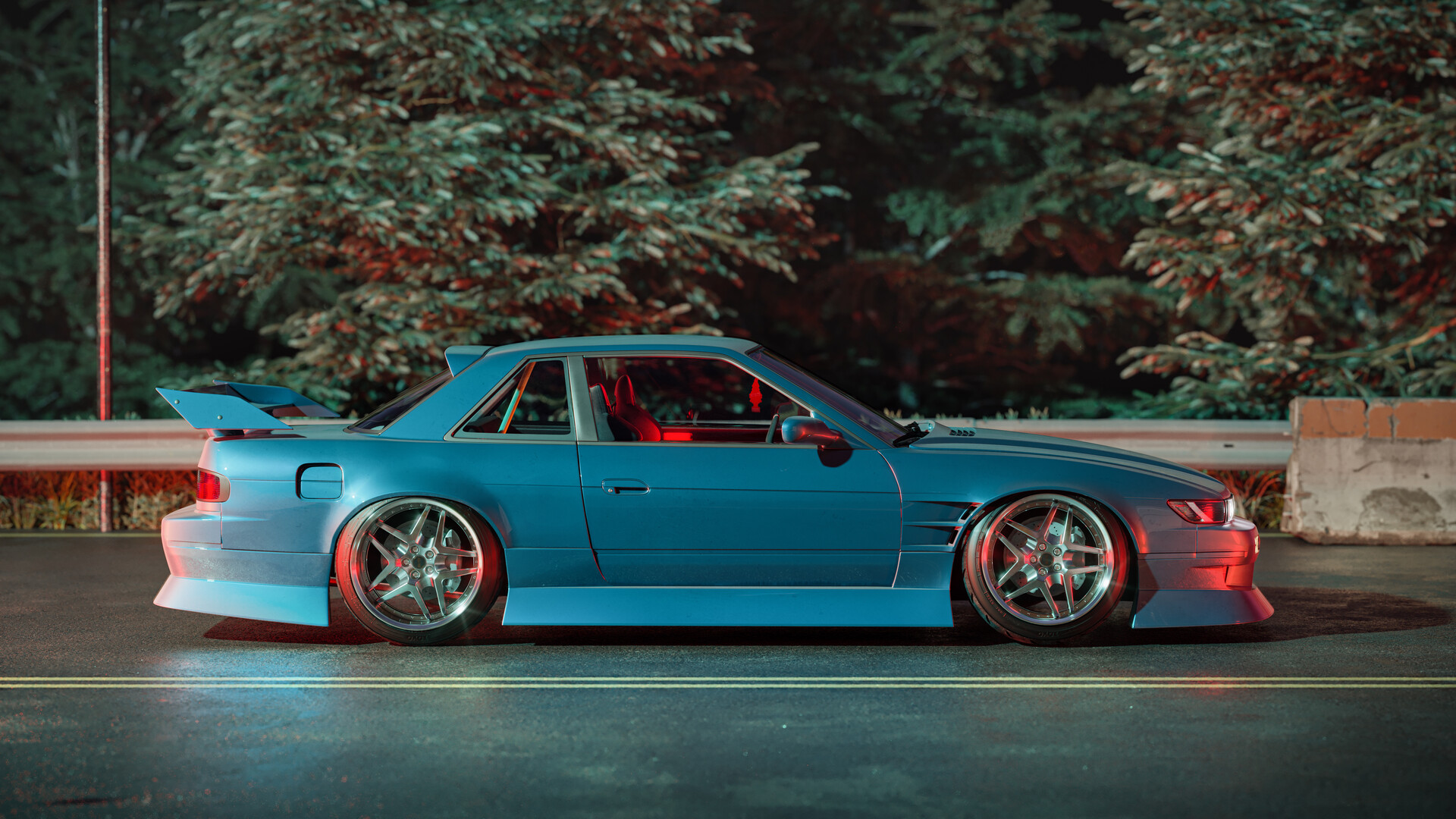ArtStation - Nissan Silvia S13 Origin Labo