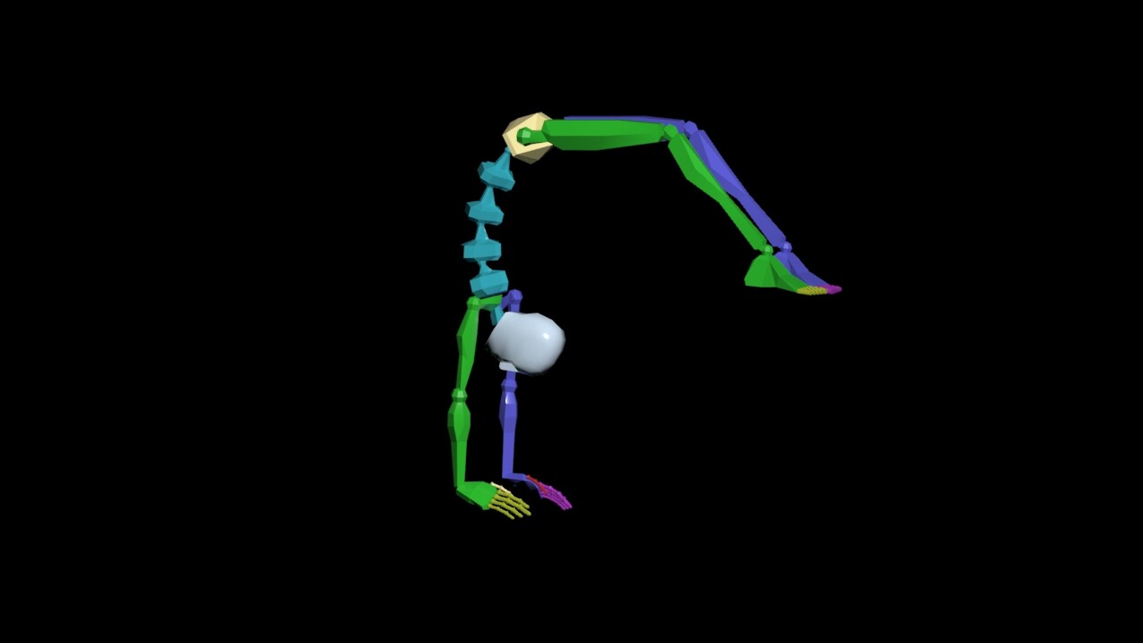 ArtStation - Back Handspring Animation
