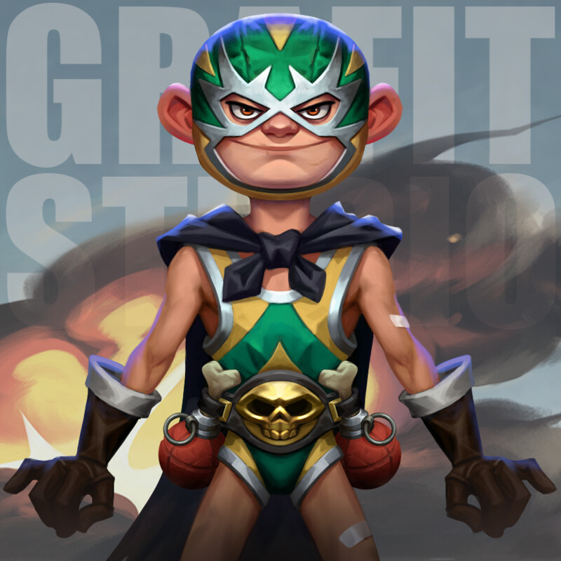 ArtStation - "Explosive guy"