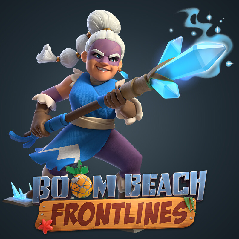 ArtStation - Boom Beach: Frontlines - Ice Guard