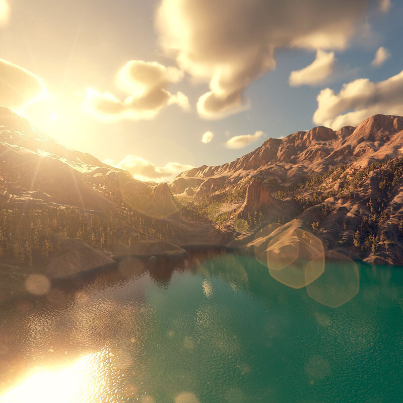 ArtStation - Sun Valley - Performance Tests