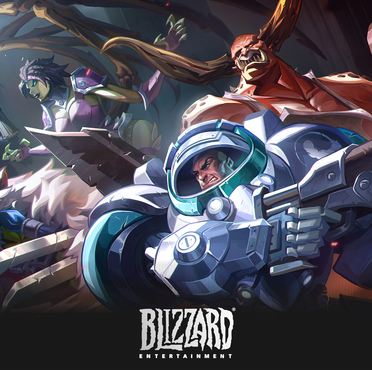 ArtStation - Classic Skin for Blizzard HOS / Login Key Art