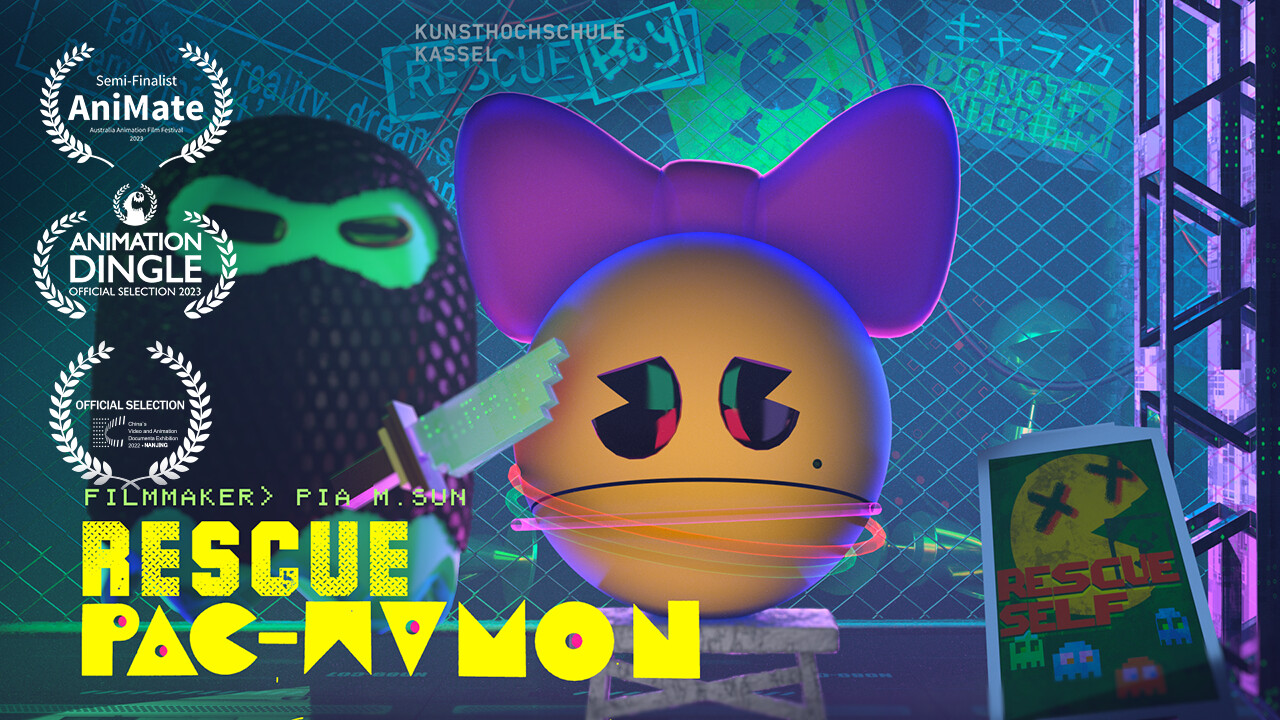 ArtStation - Short Animation Film> RESCUE PACWOMAN